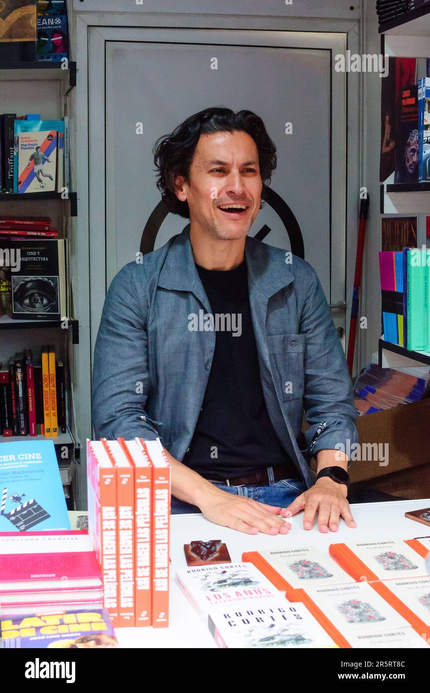 The author, Rodrigo Cortes, during the the 82nd edition of the Madrid ...