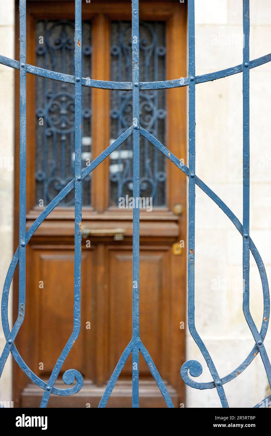 France, Meurthe et Moselle, Nancy, ironwork made of wrought iron of the ...
