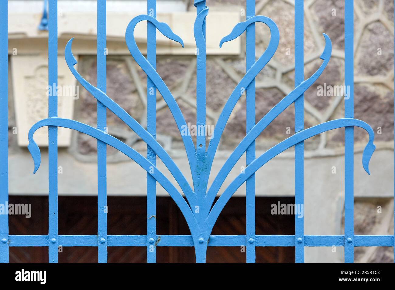 France, Meurthe et Moselle, Nancy, ironwork made of wrought iron of the ...