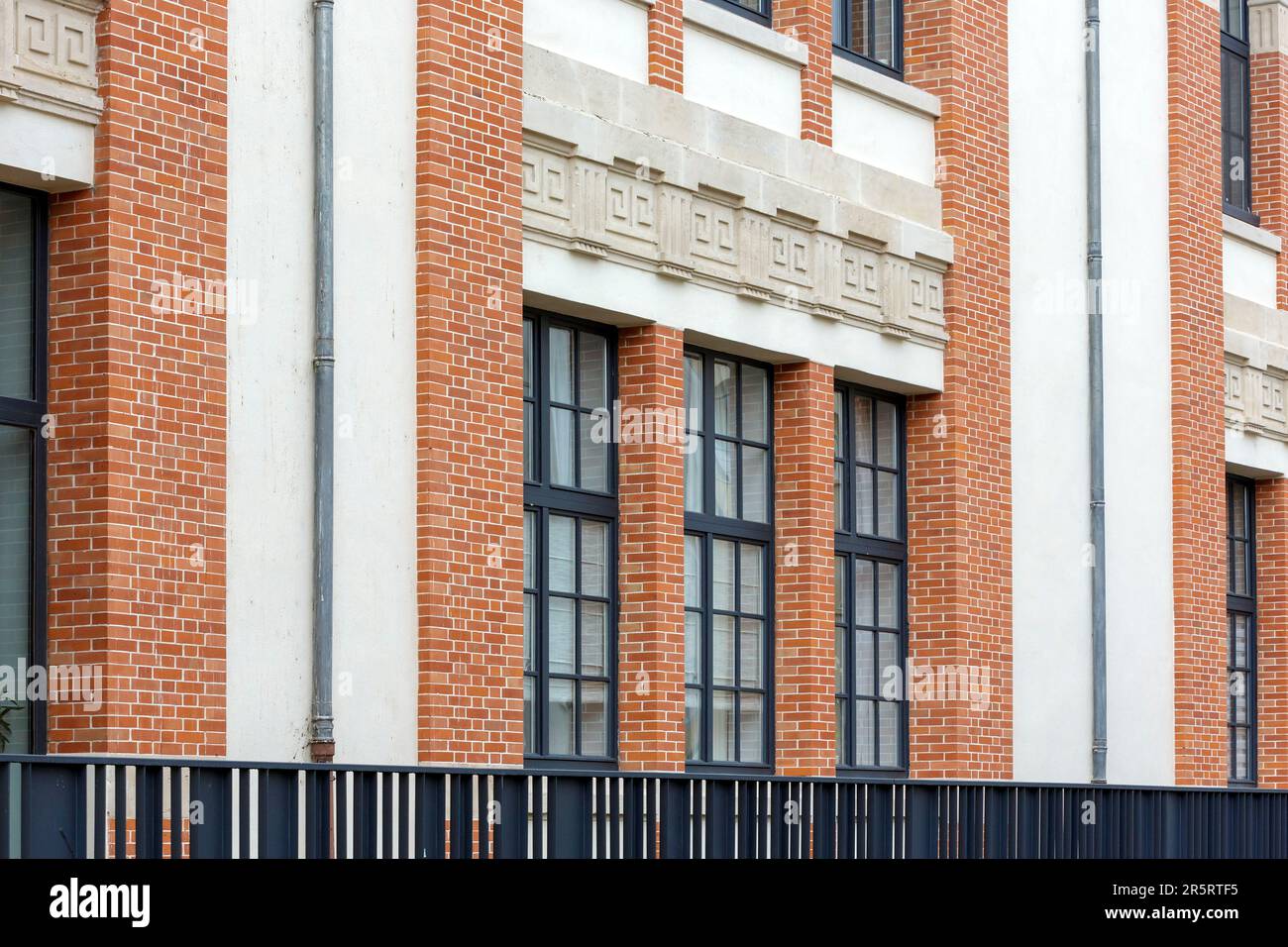 France, Meurthe et Moselle, Nancy, facade of the former School of ...