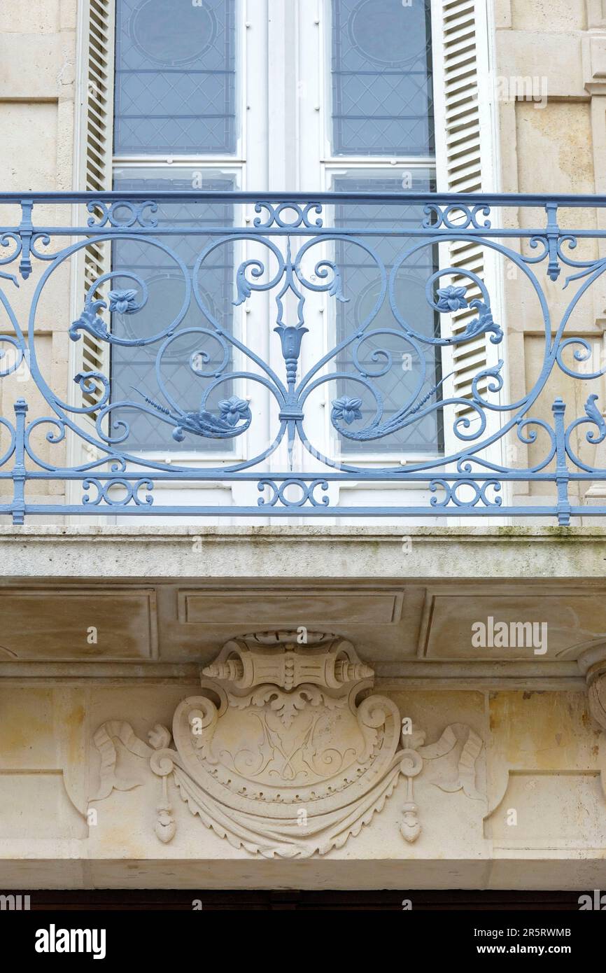 France, Meurthe et Moselle, Nancy, ironwork made of wrought iron of the ...