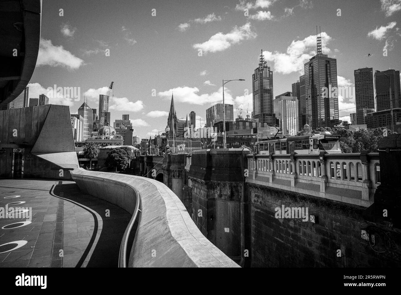 Yarra River Views of Melbourne in Australia Stock Photo - Alamy