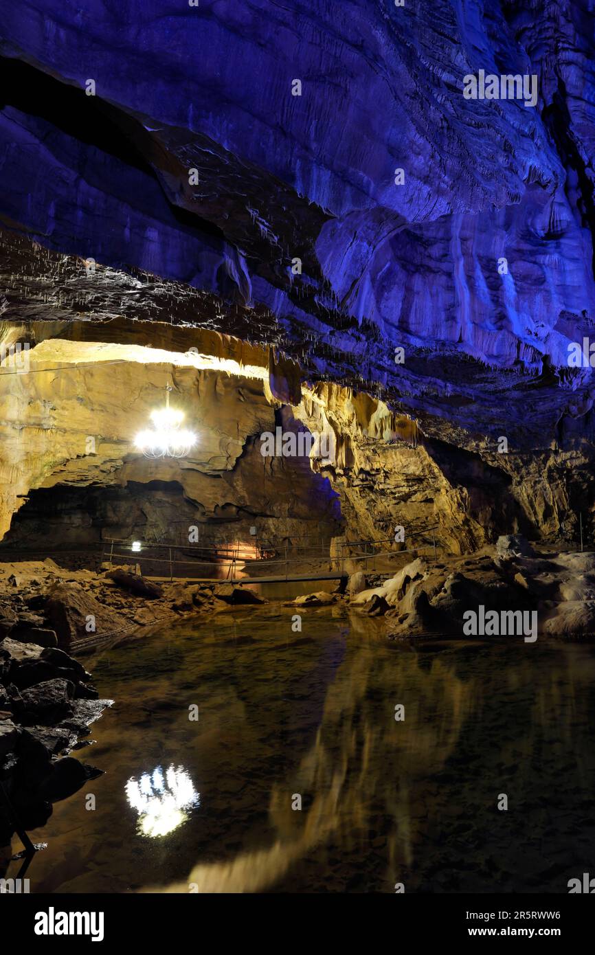 France, Jura, Baume les Messieurs, labelled Les Plus Beaux Villages de ...