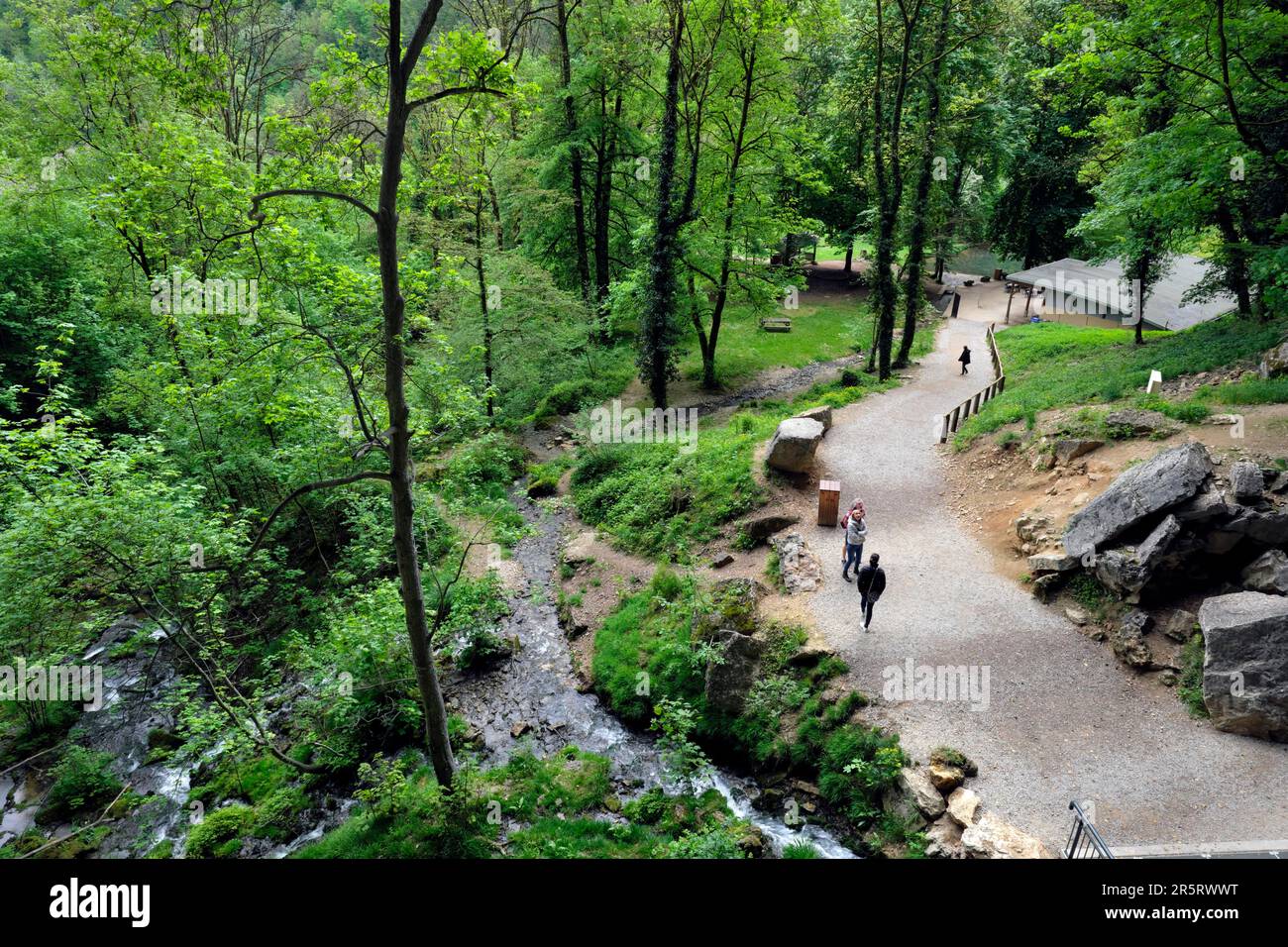 France, Jura, Baume les Messieurs, labelled Les Plus Beaux Villages de ...