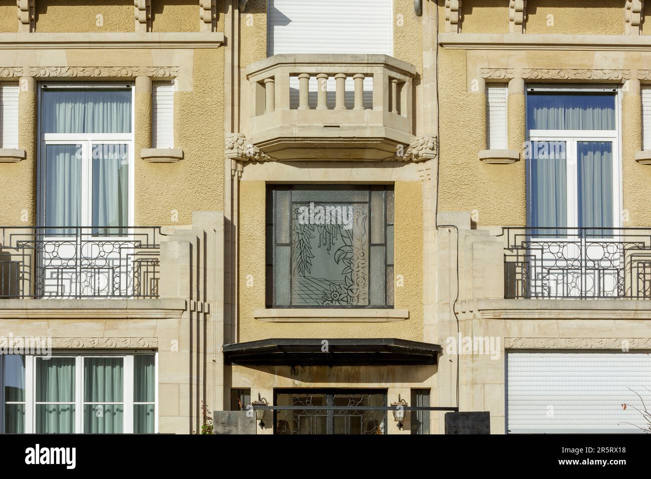 France, Meurthe et Moselle, Villers les Nancy, facade of the Villa ...