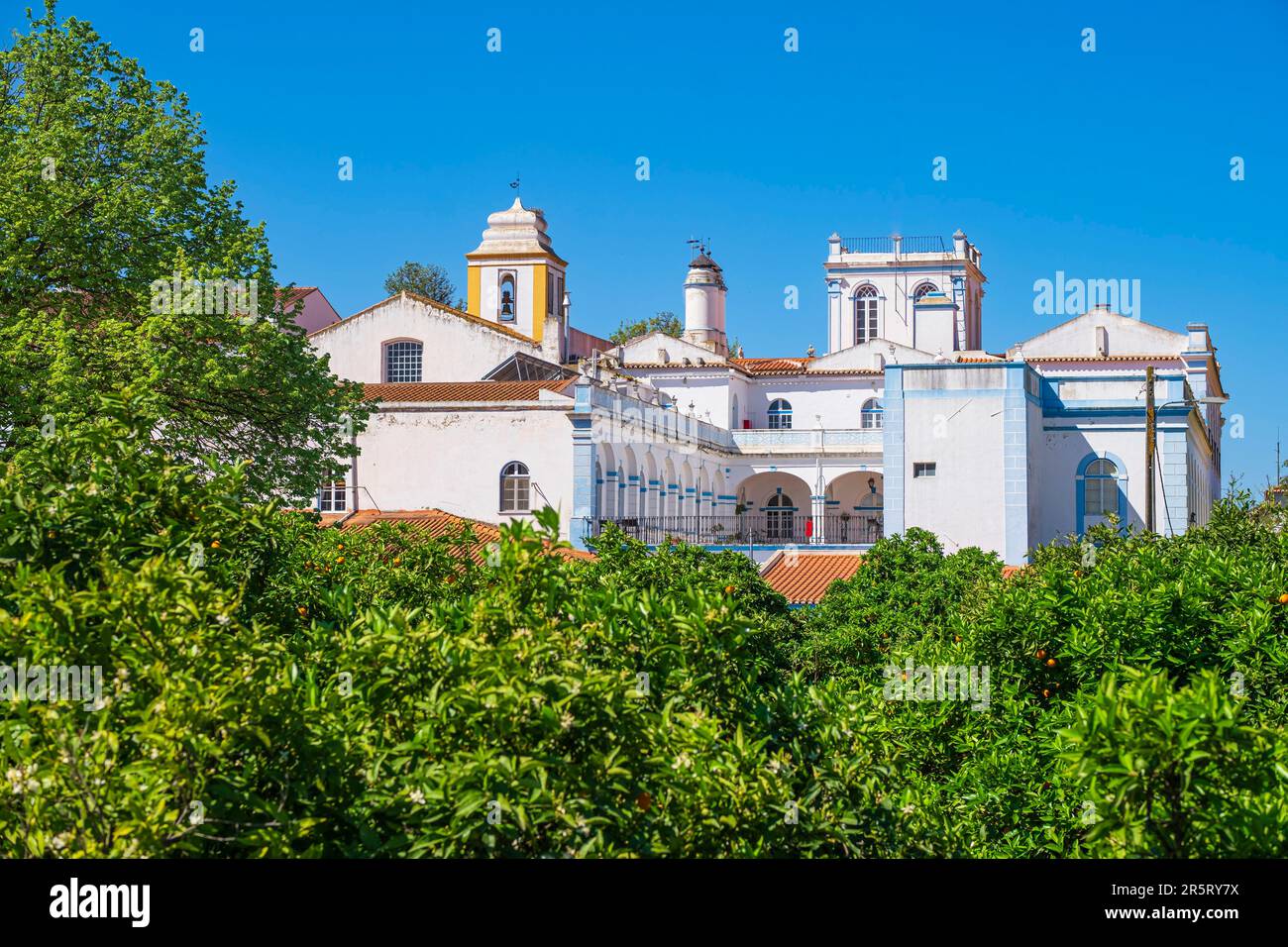 Portugal, Alentejo region, Moura, Hotel de Moura in a 17th century ...