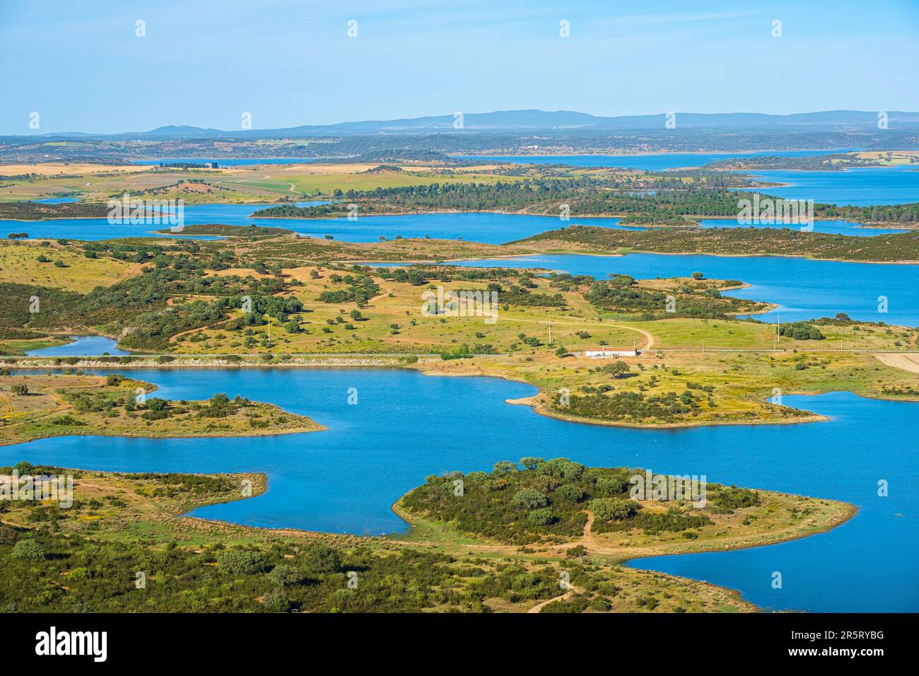 Portugal, Alentejo region, Monsaraz, Alqueva Lake Stock Photo - Alamy
