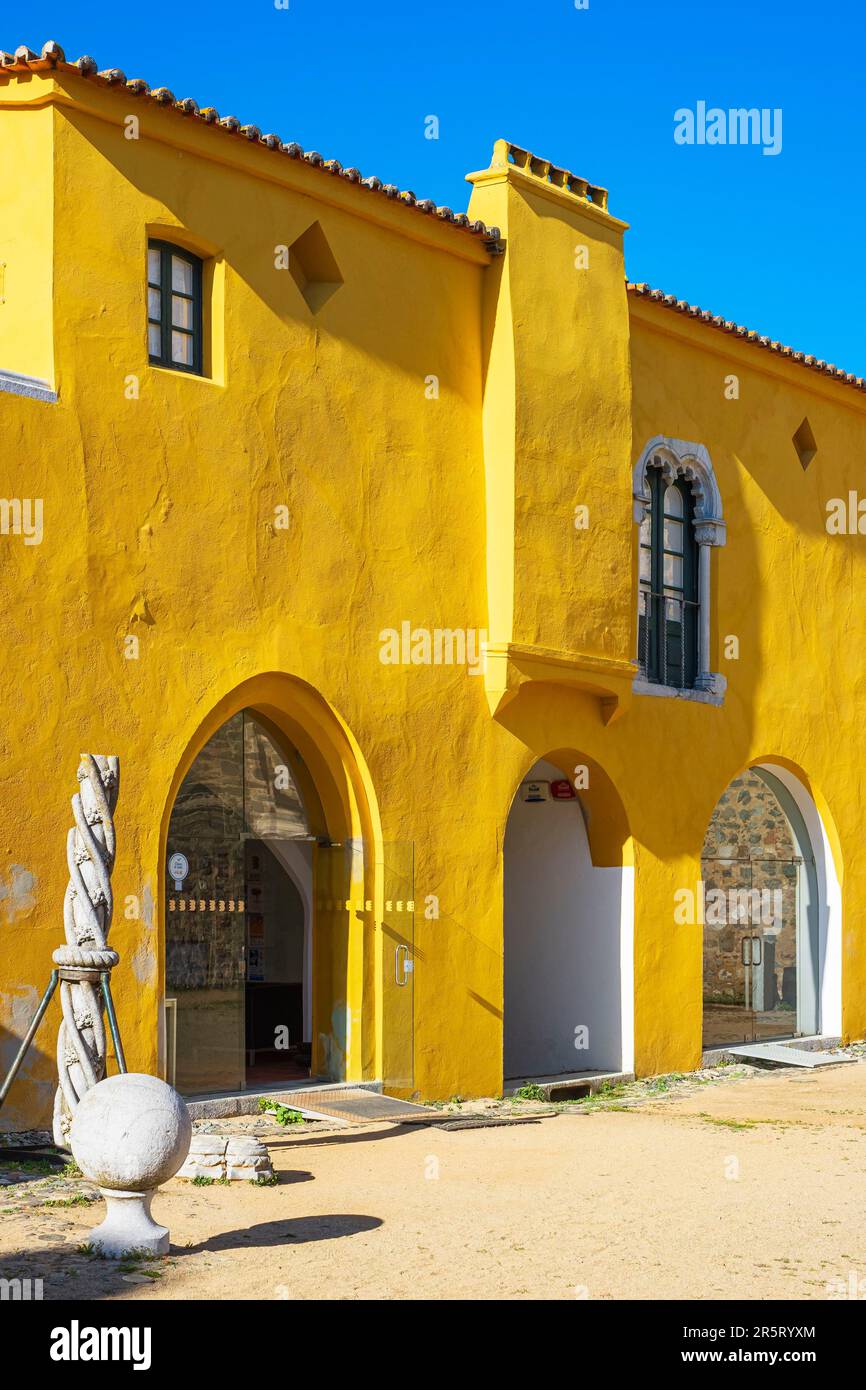 Portugal, Alentejo region, Beja, the Governor's House in the walls of ...