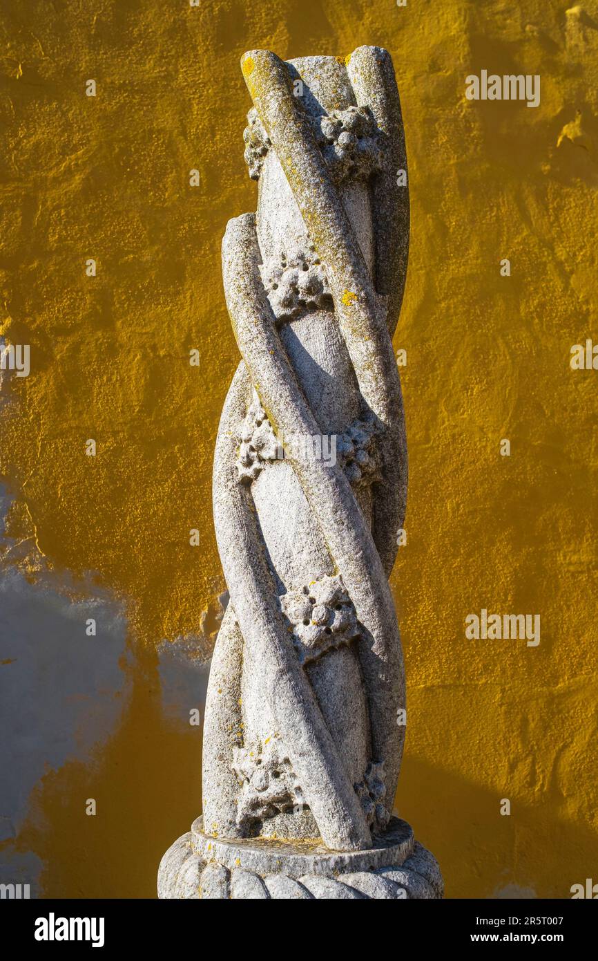 Portugal, Alentejo region, Beja, the Governor's House in the walls of ...