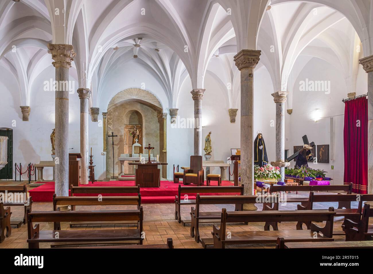 Portugal, Alentejo region, Mertola, Matriz church Our Lady of the ...
