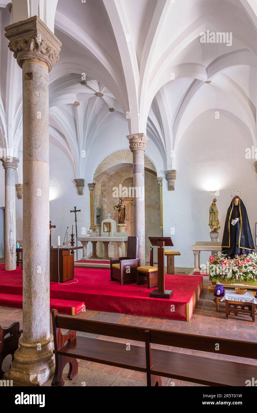 Portugal, Alentejo region, Mertola, Matriz church Our Lady of the ...