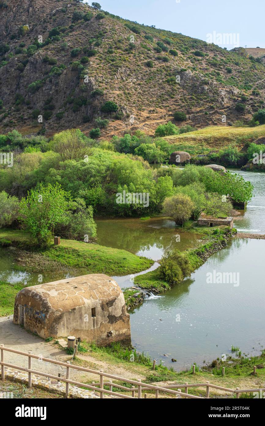 Portugal, Alentejo region, Mertola, Vale do Guadiana Nature Park ...