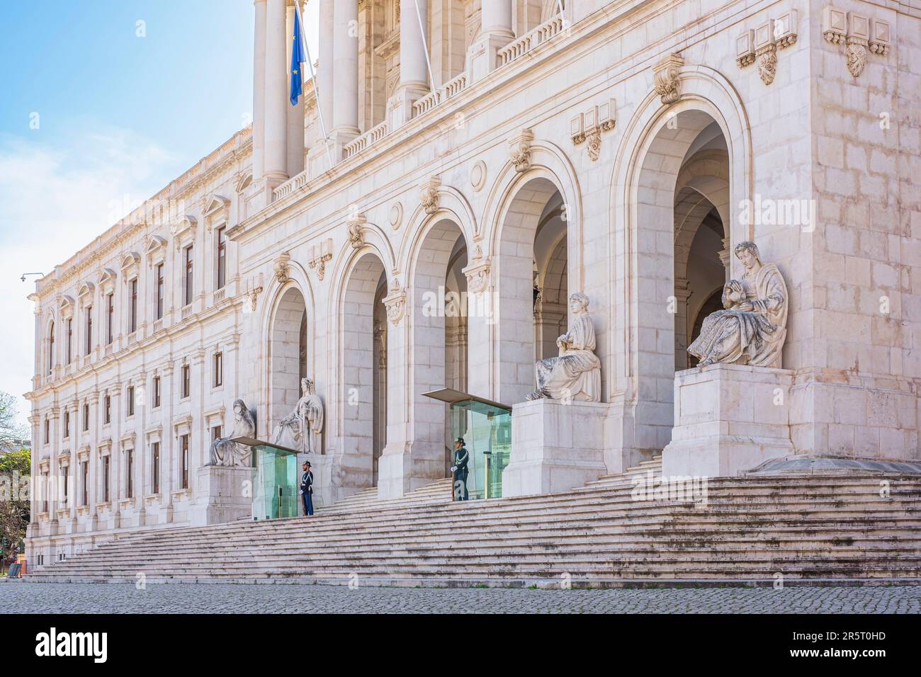 Portugal, Lisbon, Lapa district, Sao Bento Palace, building that houses ...