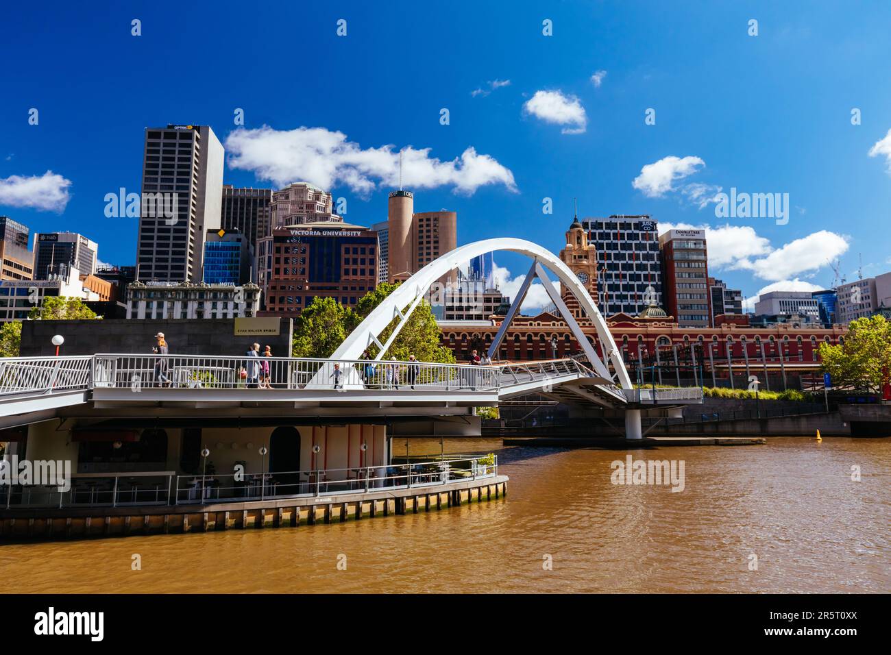 Yarra River Views of Melbourne in Australia Stock Photo - Alamy