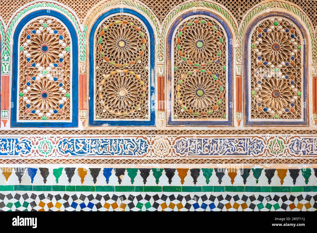 Morocco, Marrakesh, imperial city, the medina (UNESCO World Heritage ...