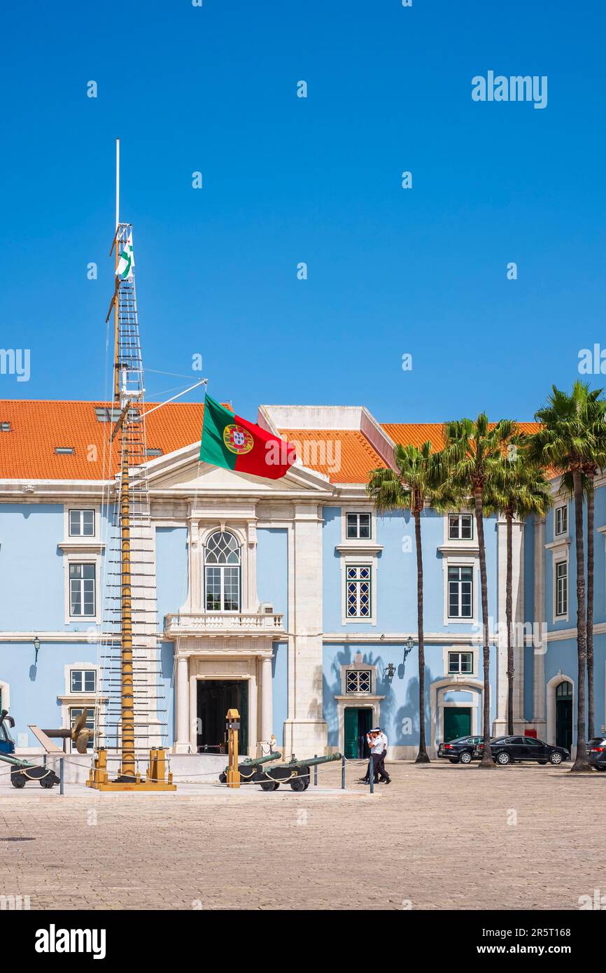 Portugal, Lisbon, National Navy building Stock Photo - Alamy