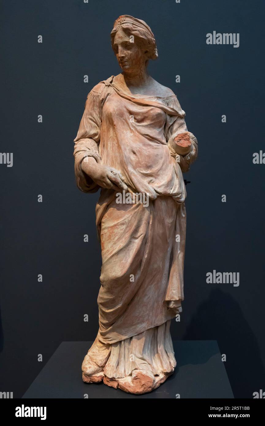 Netherlands, Amsterdam, downtown, interior of the Rijksmuseum, portrait ...