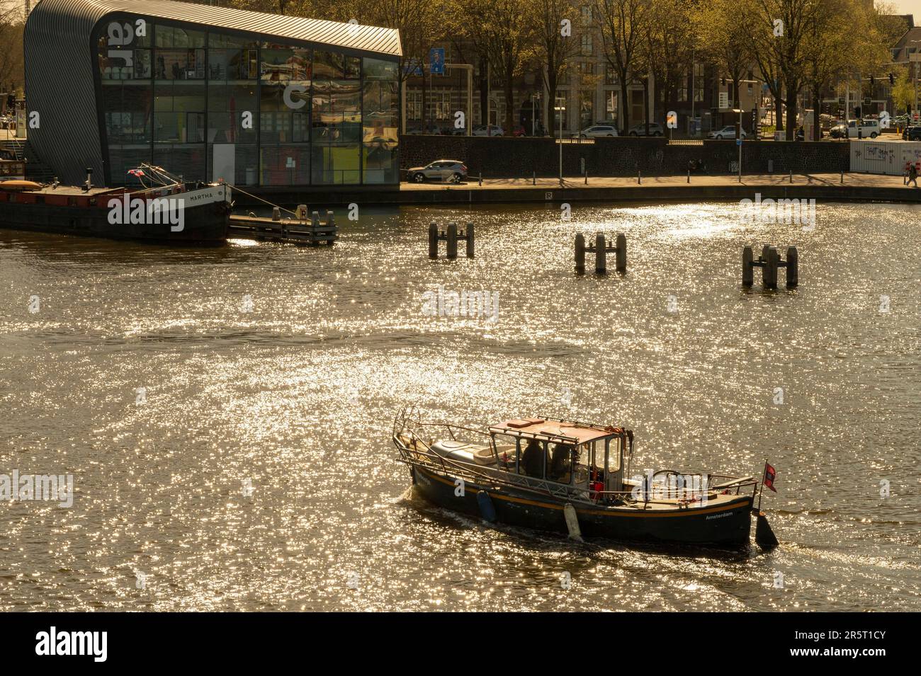 Netherlands, Amsterdam, downtown, Oosterdok, the ARCAM museum of ...