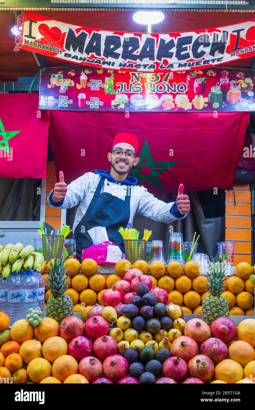 Fruit juice seller hi-res stock photography and images - Alamy