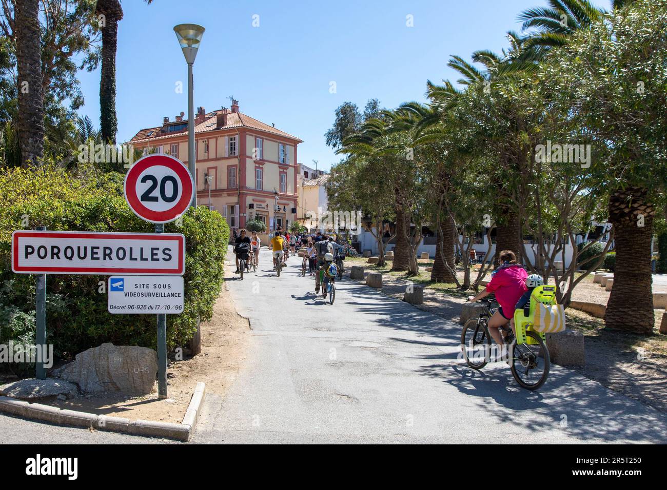 France, Var, Hyeres Islands, Porquerolles Island, Port Cros National ...