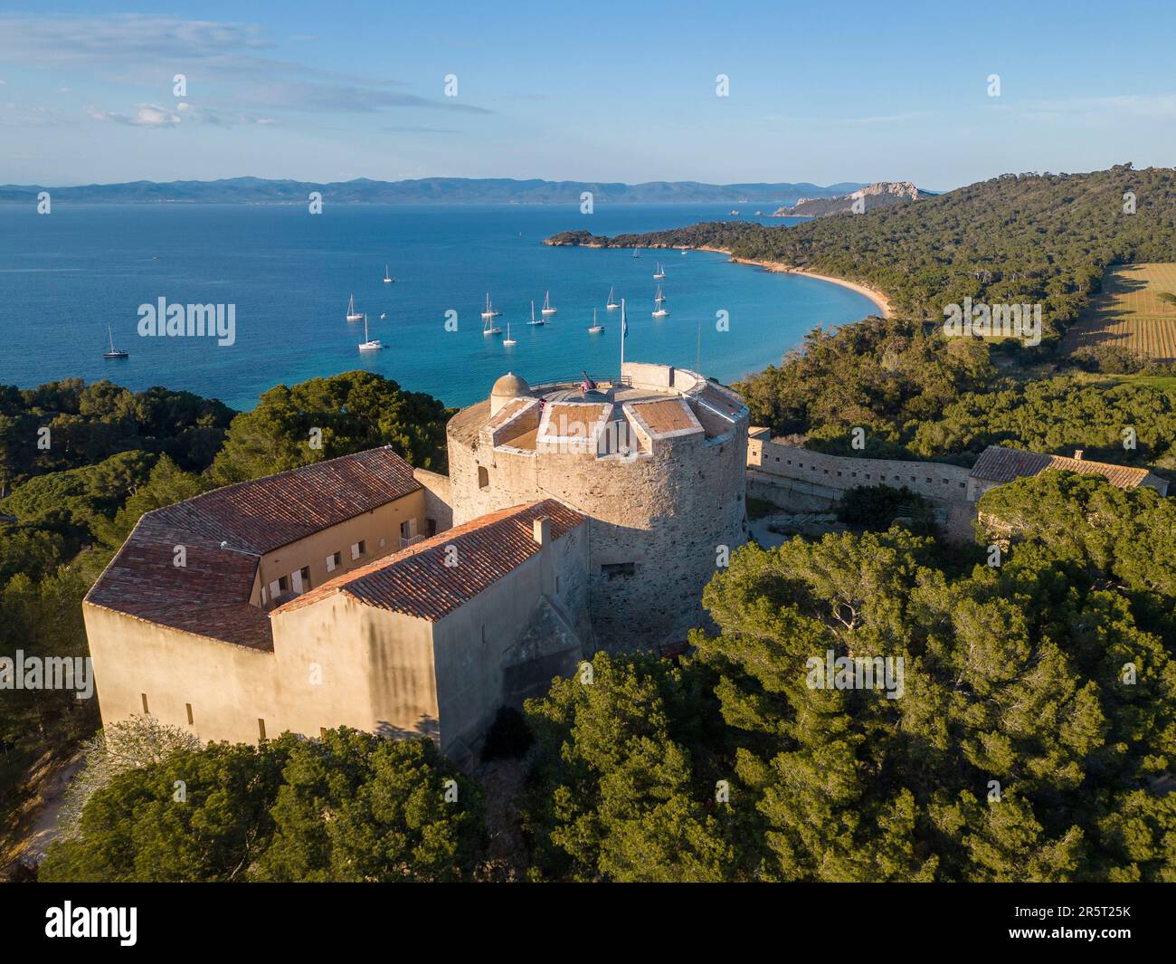 France, Var, Iles d'Hyeres, Parc National de Port Cros (National park ...