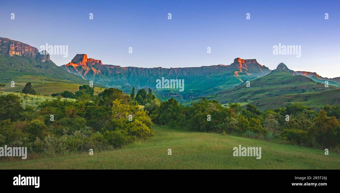 South Africa, Kwazulu Natal, uKhahlamba Drakensberg Park, UNESCO World ...
