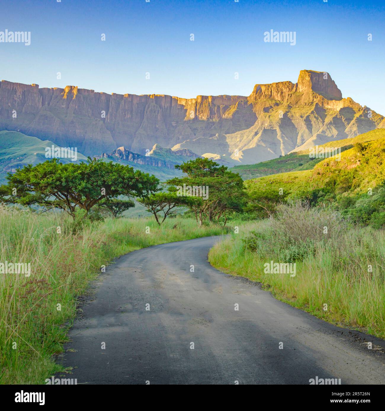 South Africa, Kwazulu Natal, uKhahlamba Drakensberg Park, UNESCO World ...
