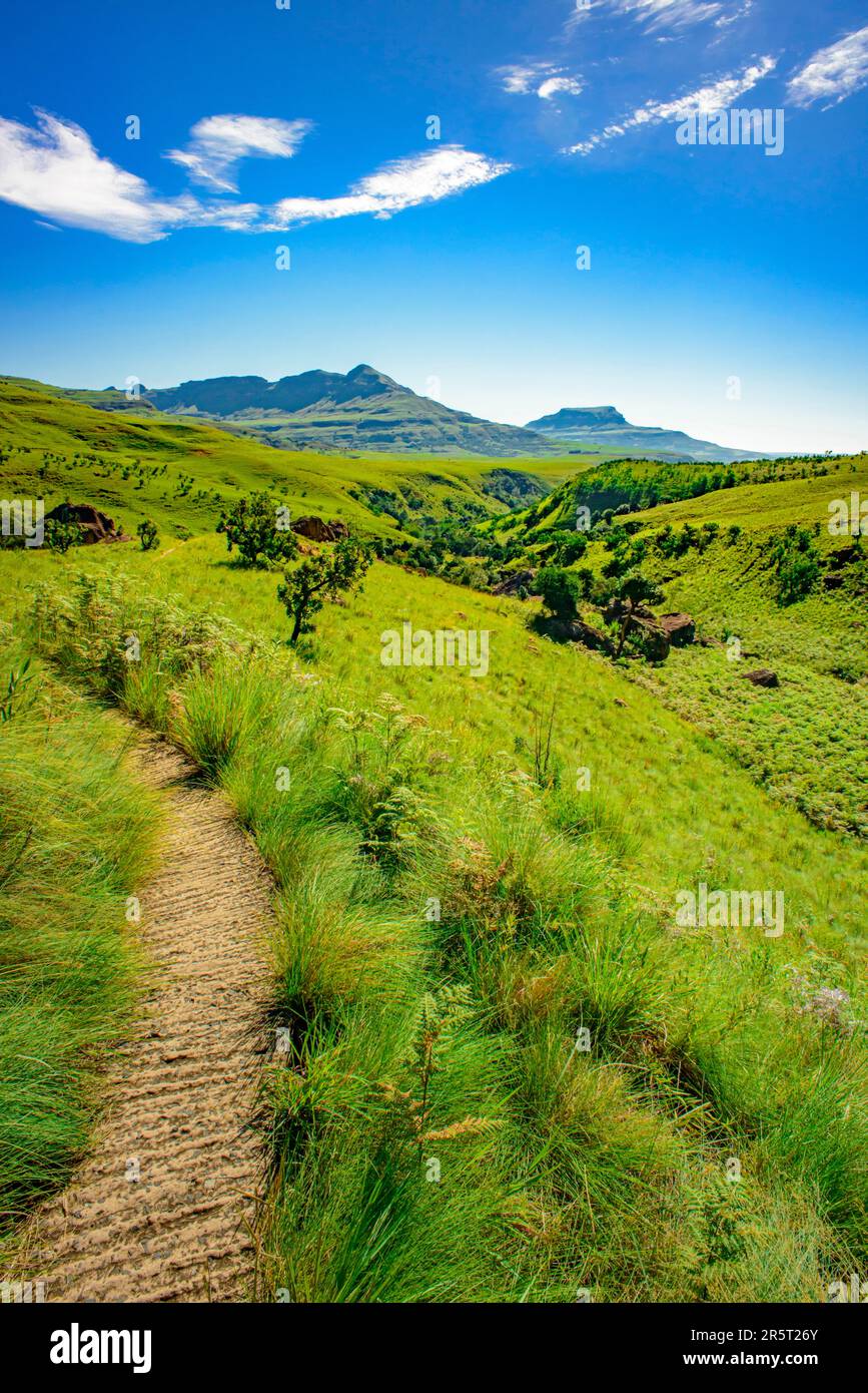 South Africa, Kwazulu Natal, uKhahlamba Drakensberg Park, UNESCO World ...