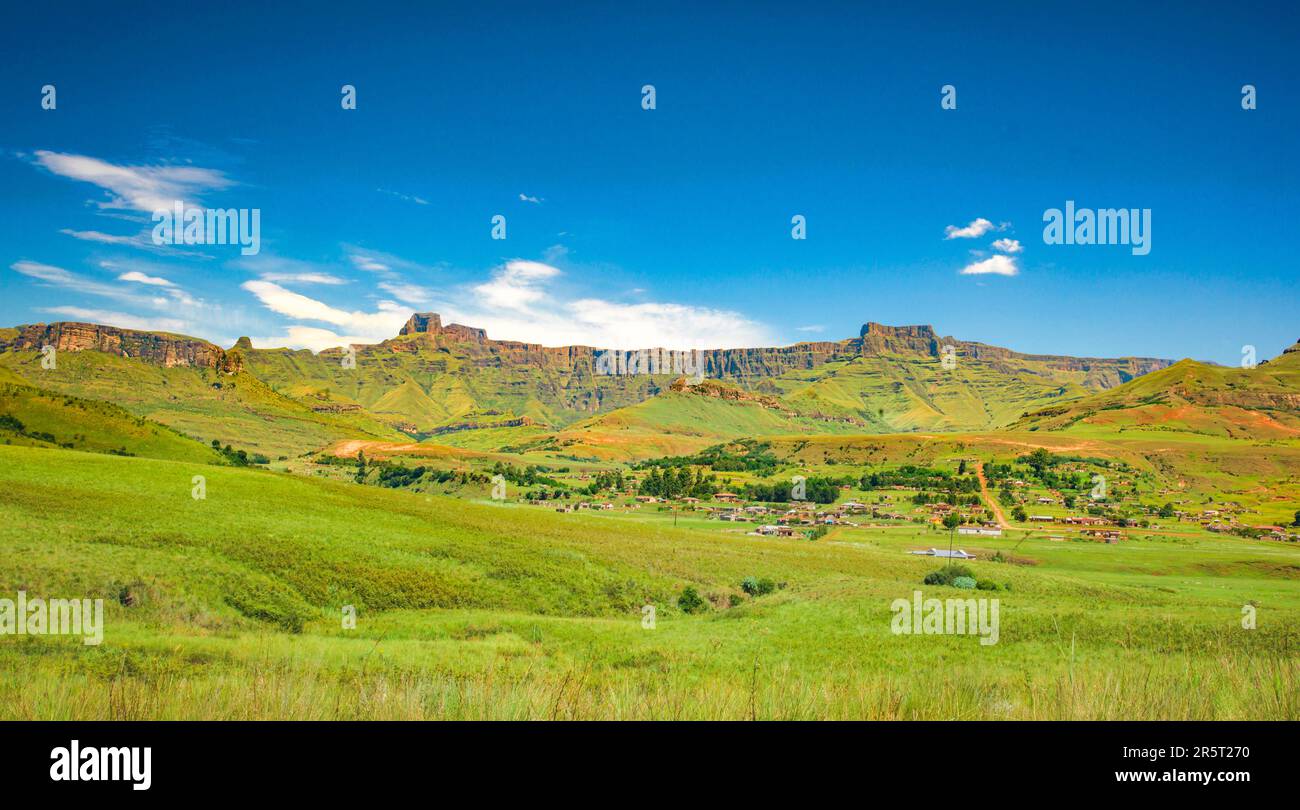South Africa, Kwazulu Natal, uKhahlamba Drakensberg Park, UNESCO World ...