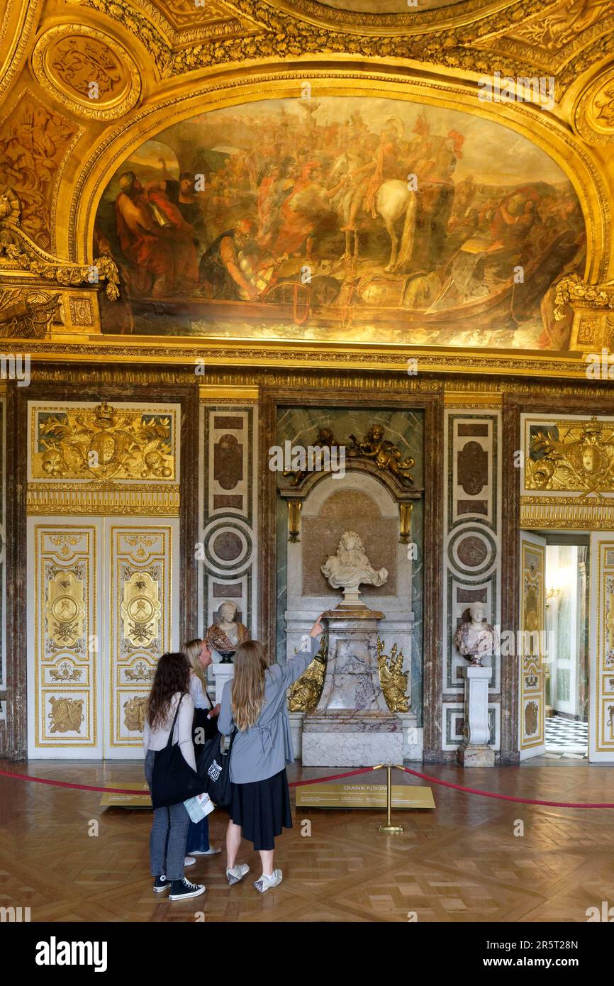 France, Yvelines, Versailles, palace of Versailles listed as World ...