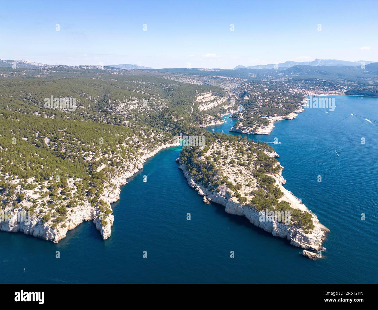 France, Bouches du Rhone, Cassis, Calanques National Park, Calanque de ...