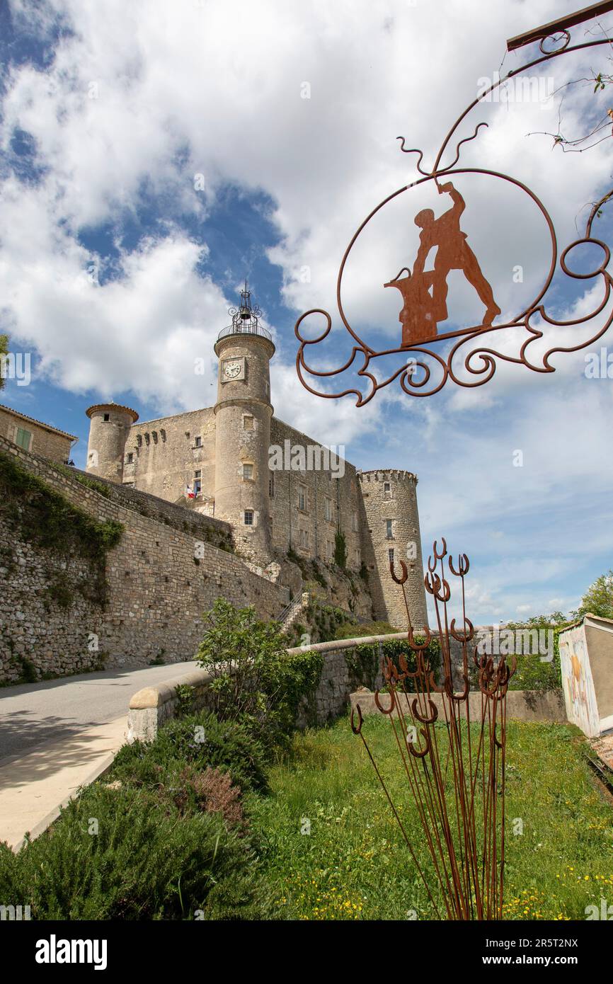 France, Gard, Lussan (perched village), labeled One of the Most ...