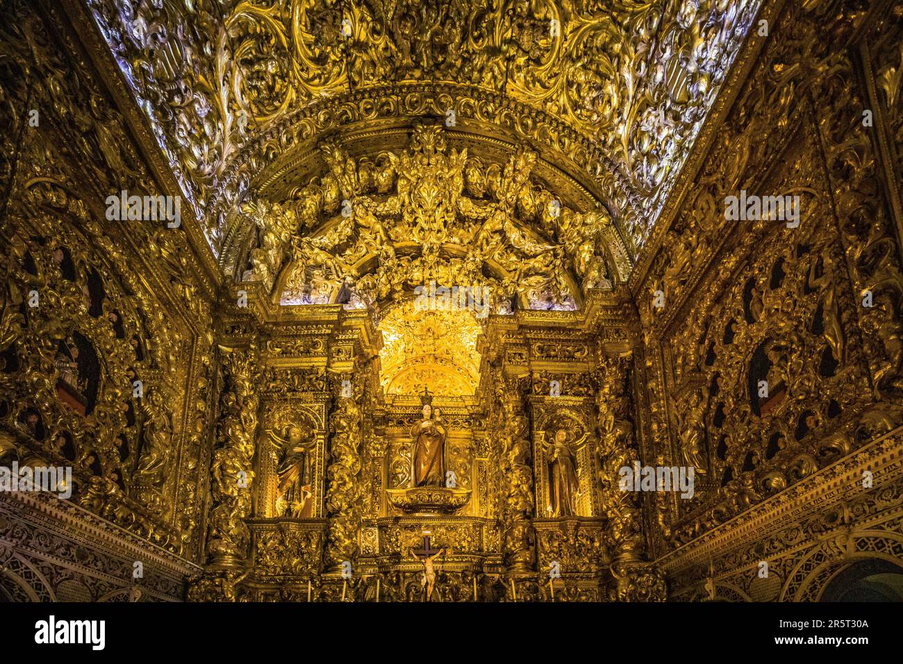 Portugal, Lisbon, Bairro Alto, Igreja de Sao Roque, Church of St. Roch ...