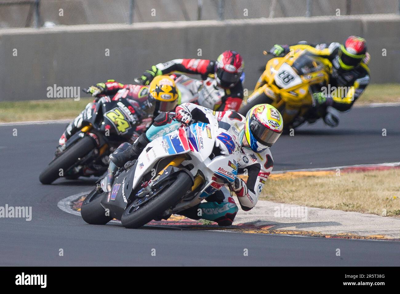 June 04, 2023: Elkhart Lake, WI - #22 Ashton Yates in action during the ...