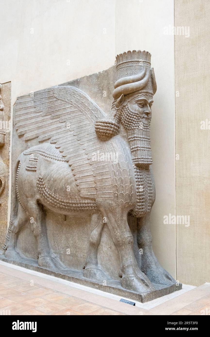 France, Paris, Louvre museum, Oriental antiquities department ...