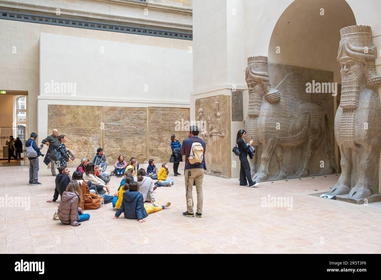 France, Paris, Louvre museum, Oriental antiquities department ...