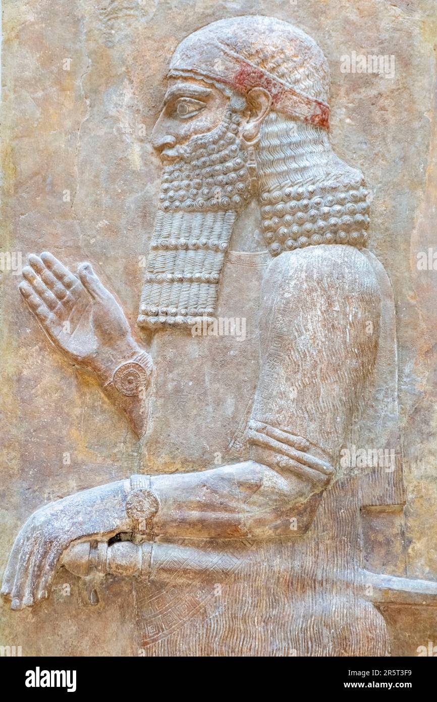 France, Paris, Louvre museum, Oriental antiquities department ...