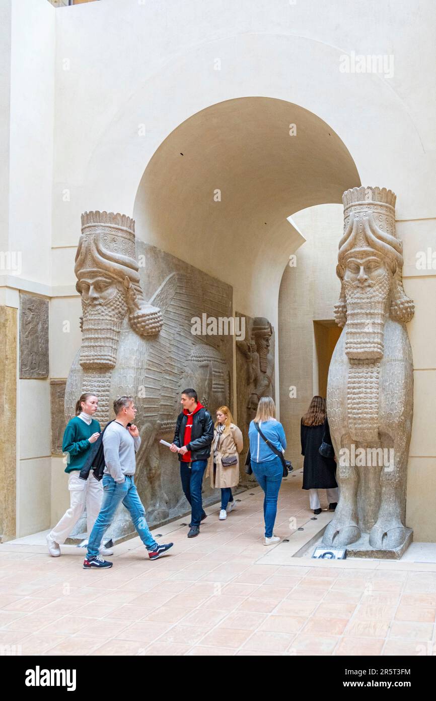 France, Paris, Louvre museum, Oriental antiquities department ...