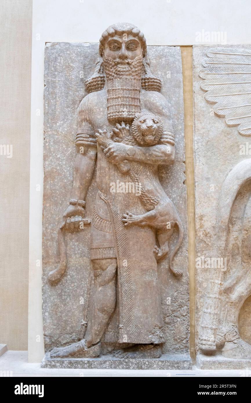 France, Paris, Louvre museum, Oriental antiquities department ...