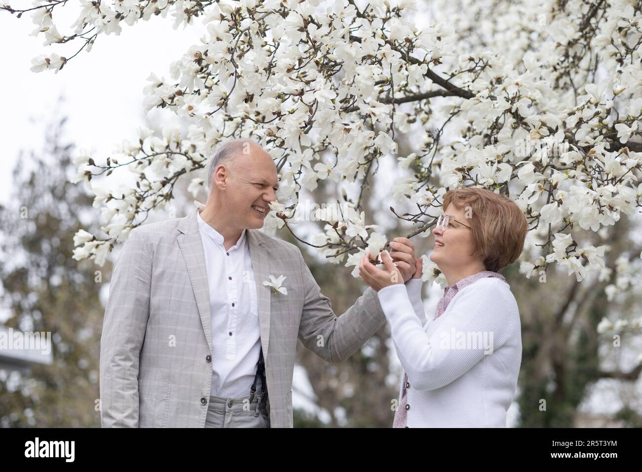Enjoy spring nature tree hi-res stock photography and images - Alamy