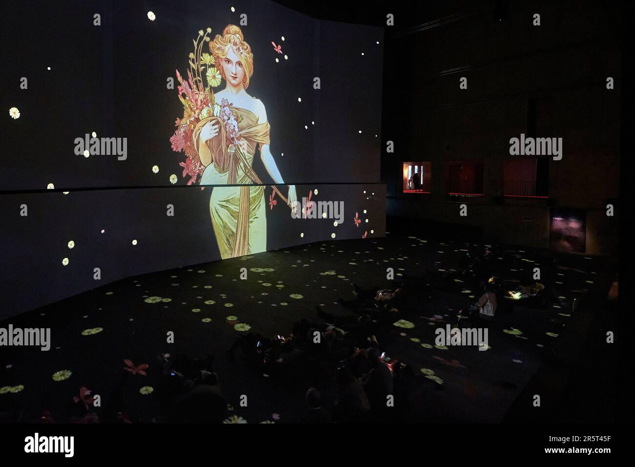 Alphonse Mucha Spring Night