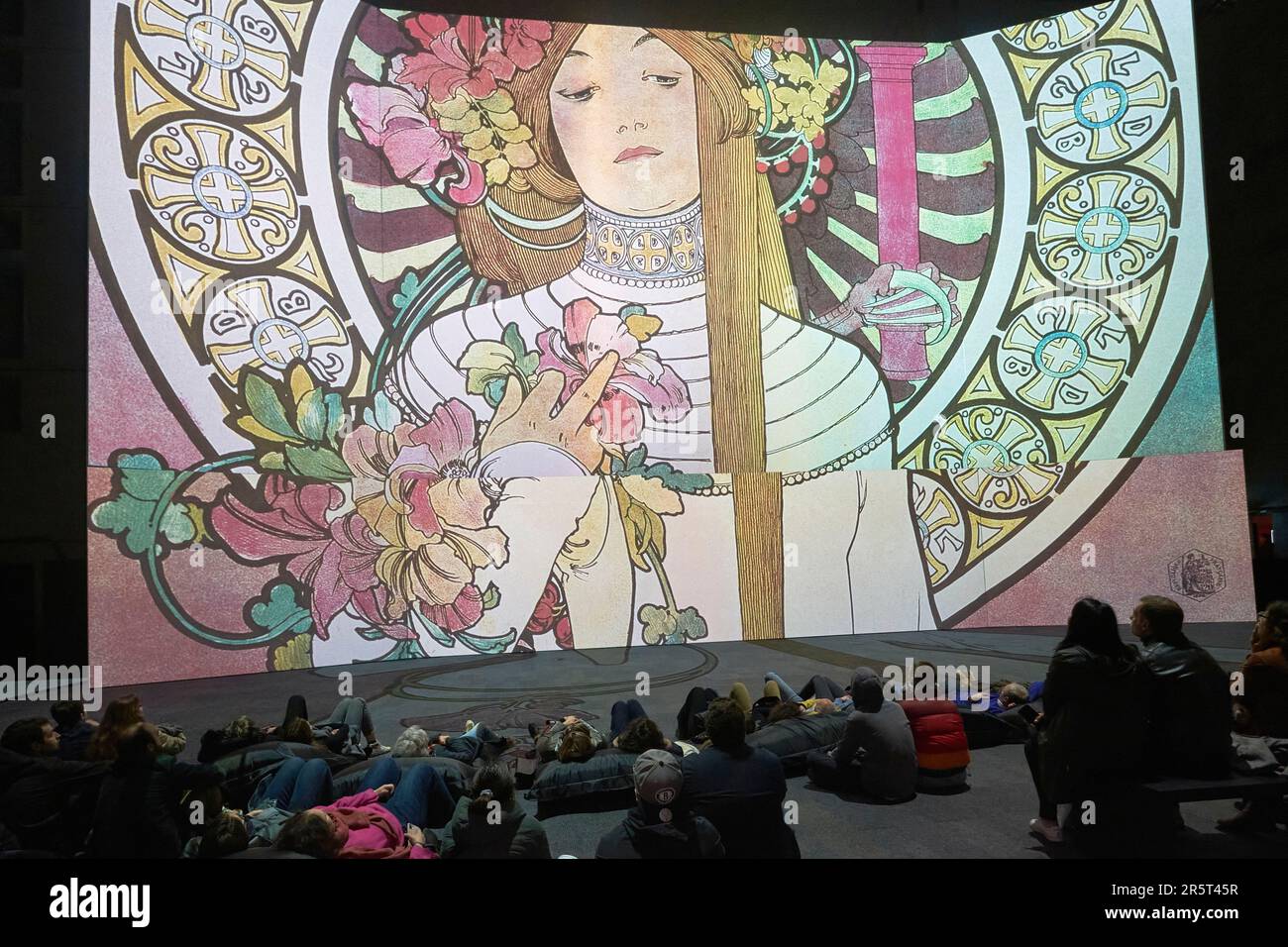 France, Paris, Grand Palais Immersif at the Opera Bastille premises ...