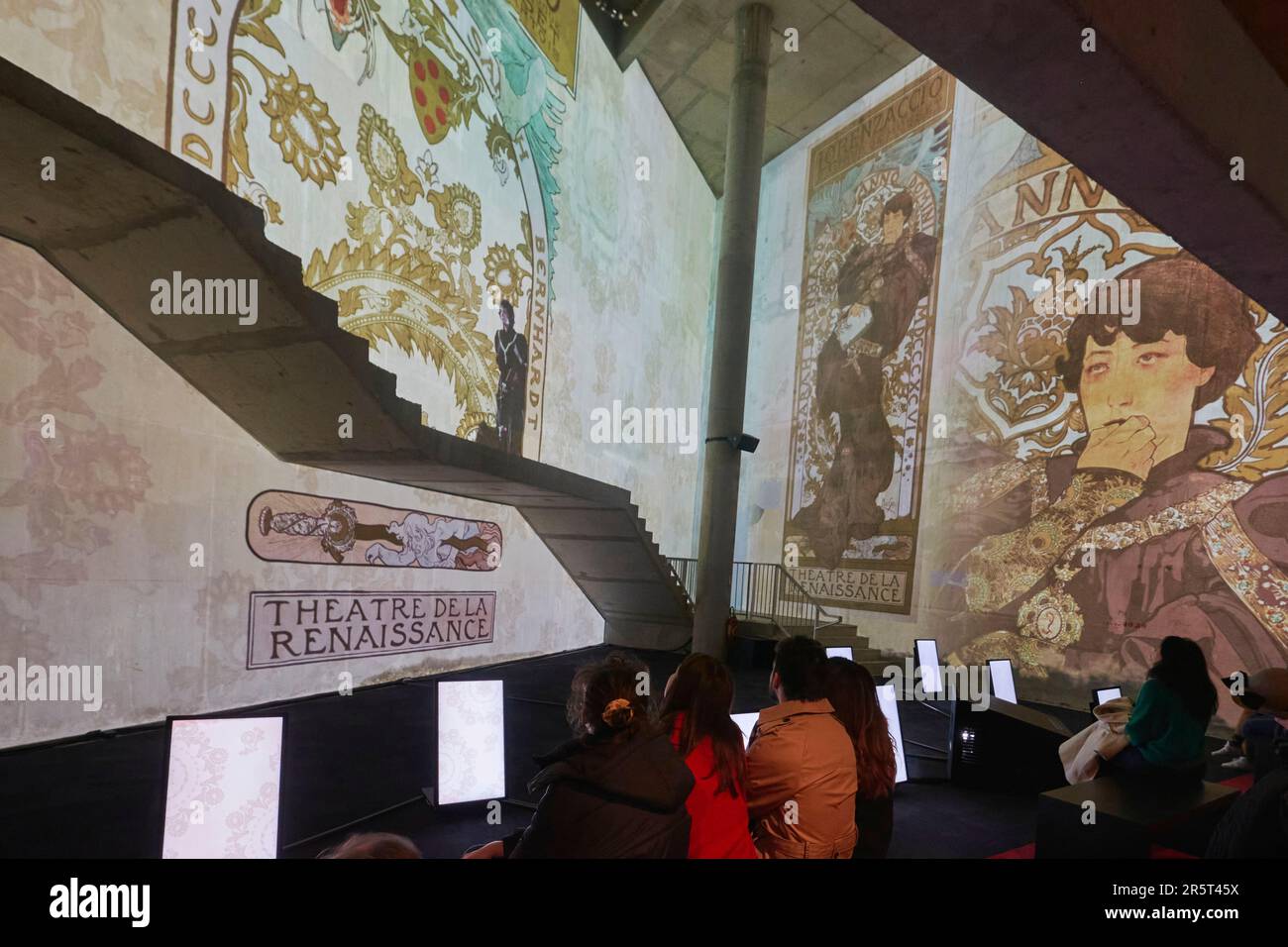 France, Paris, Grand Palais Immersif at the Opera Bastille premises ...