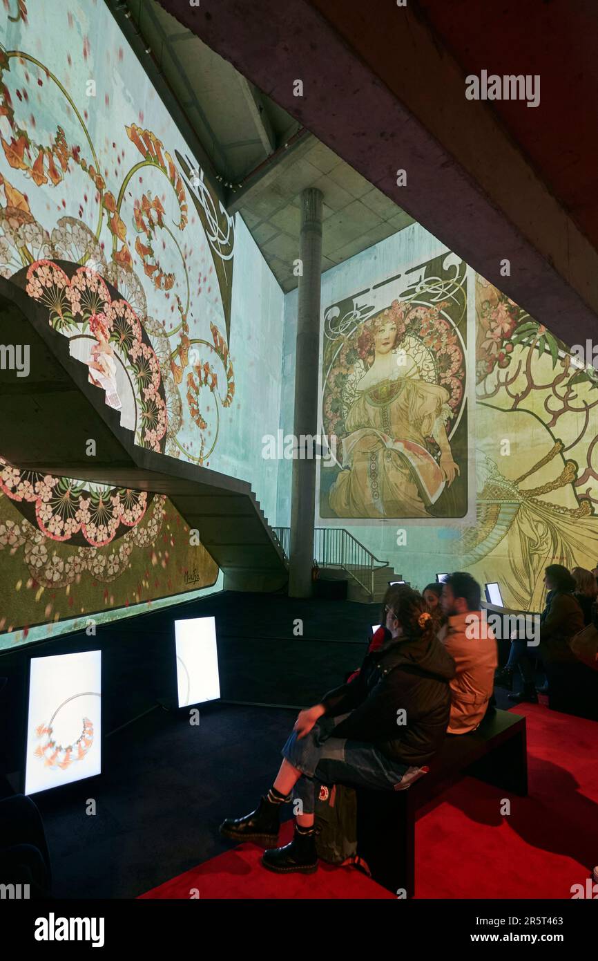 France, Paris, Grand Palais Immersif at the Opera Bastille premises ...