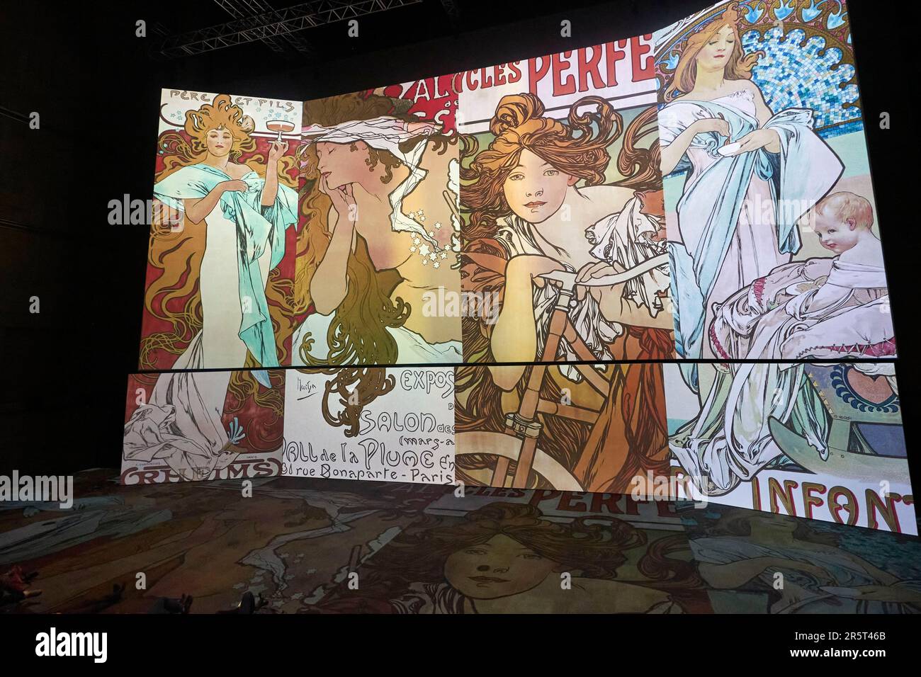 France, Paris, Grand Palais Immersif at the Opera Bastille premises ...