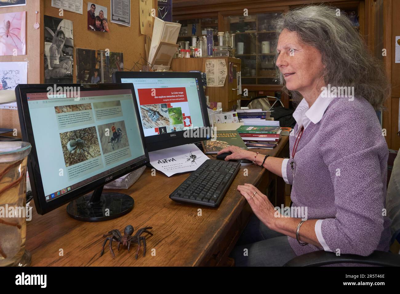 France, Paris (75), National Museum of Natural History, Laboratory of ...