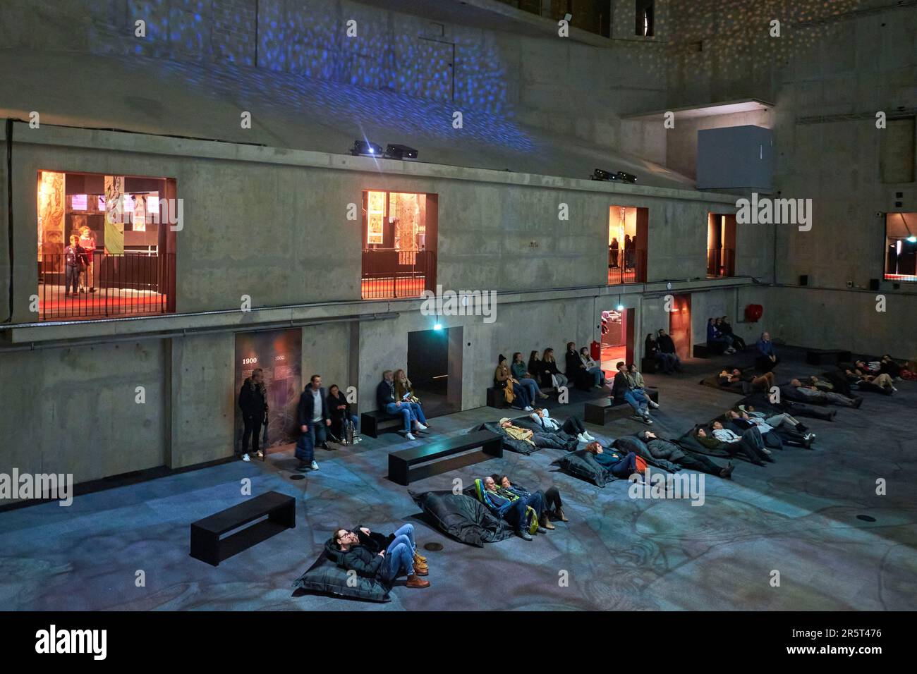 France, Paris, Grand Palais Immersif at the Opera Bastille premises ...