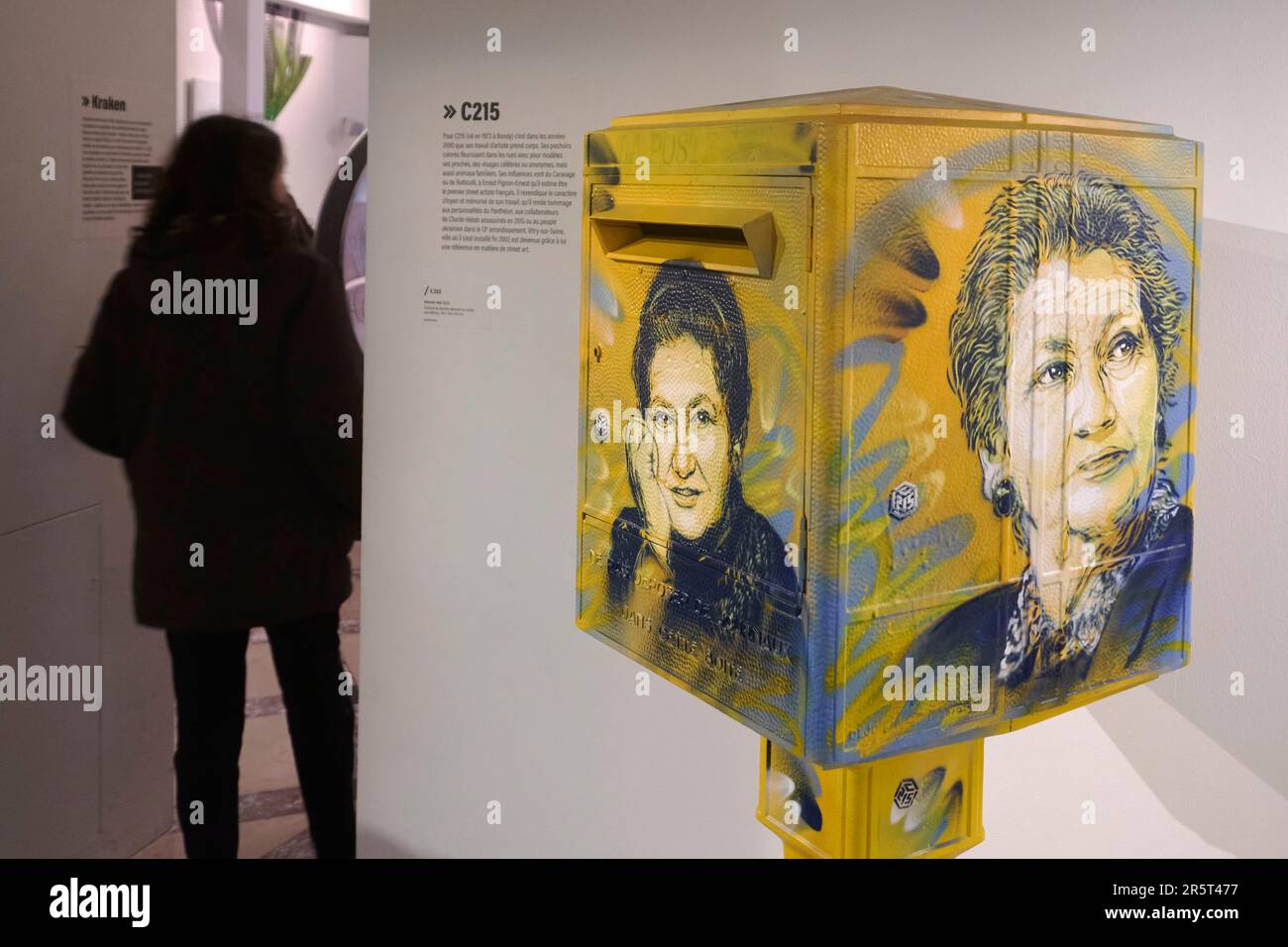 France, Paris, expo Capitale(s), 60 years of urban art in Paris ...