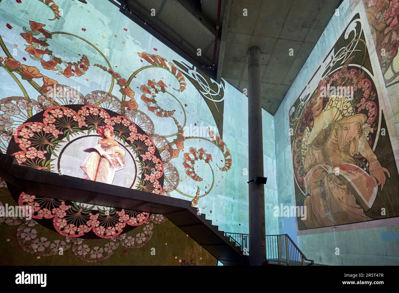 France, Paris, Grand Palais Immersif at the Opera Bastille premises ...