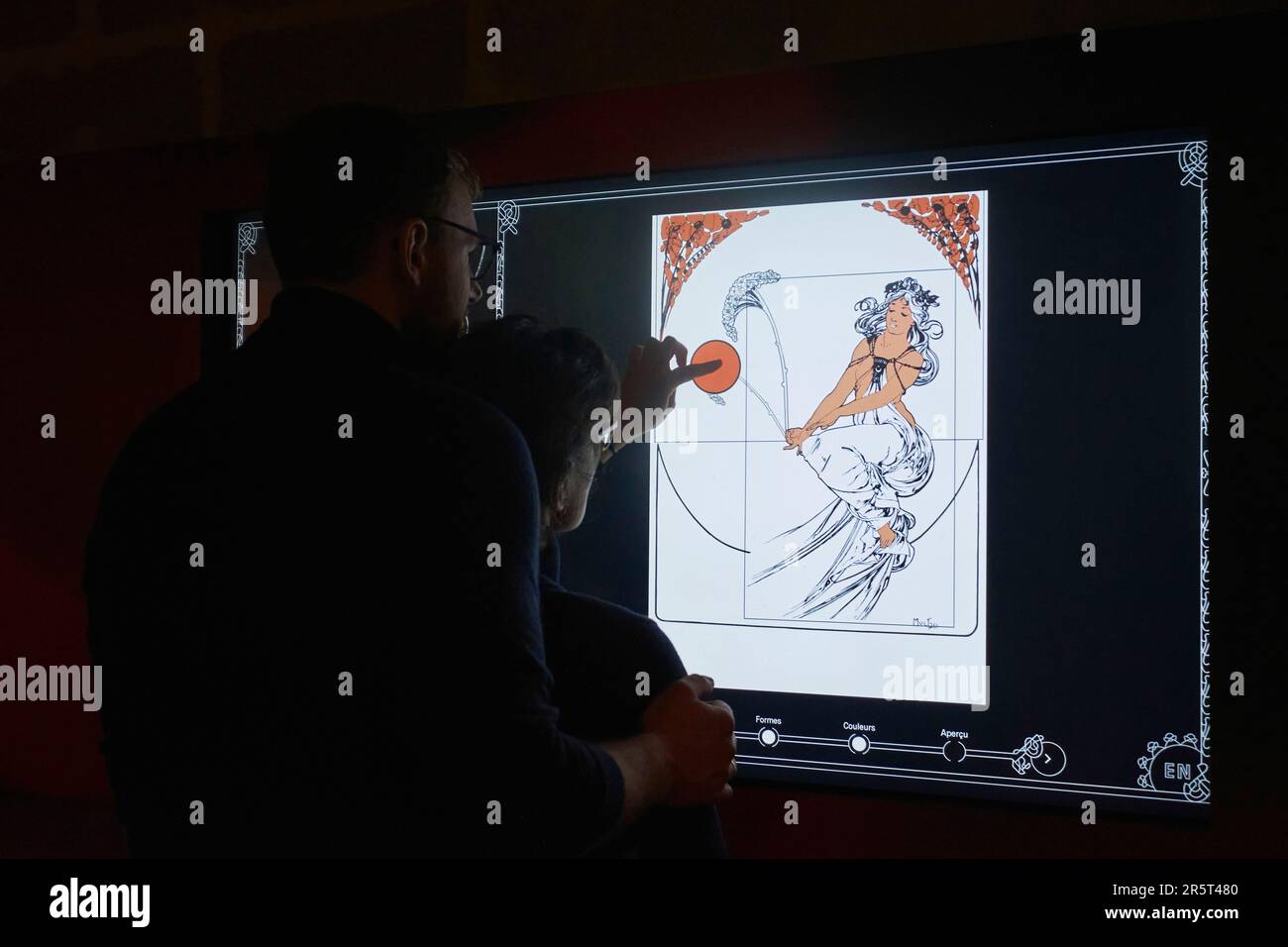 France, Paris, Grand Palais Immersif at the Opera Bastille premises ...